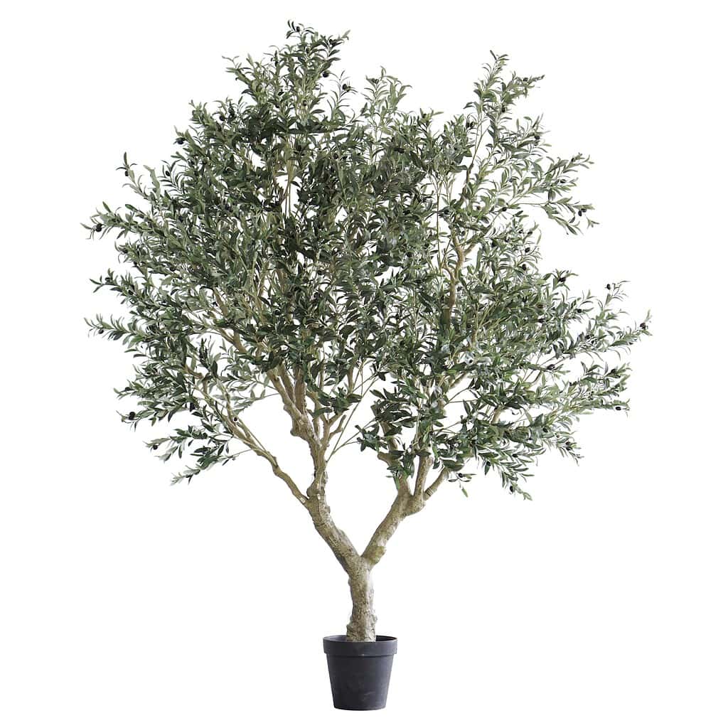 Best Faux Olive Tree In Pot 8ft - Sinleen Artificial Plants