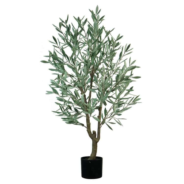 Realistic Faux Olive Tree 5ft - Sinleen Artificial Plants